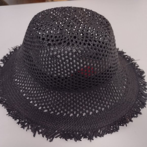 Universal Thread | Accessories | Universal Thread Black Raffia ...